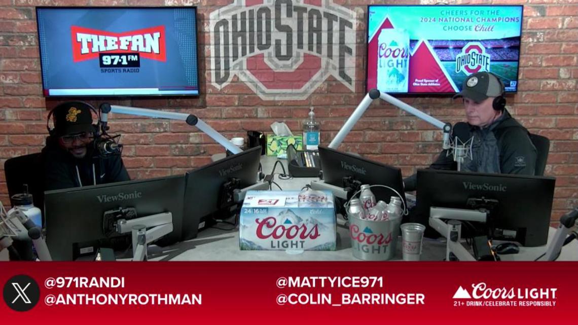 Ohio State coach Ryan Day calls into 97.1 The Fan's Rothman & Ice to ...