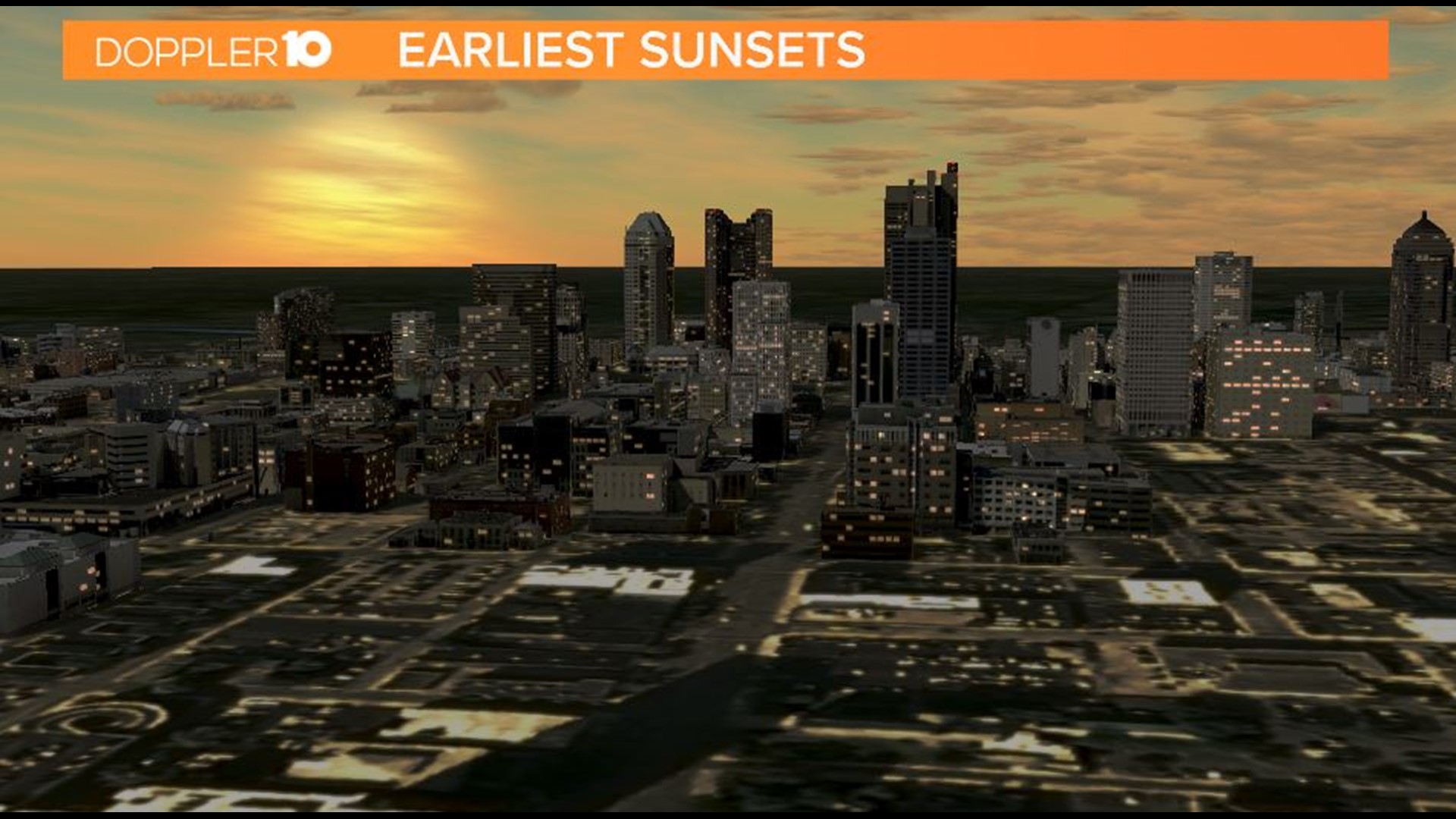 Skywatch: Enjoy the earliest sunsets of the year | 10tv.com