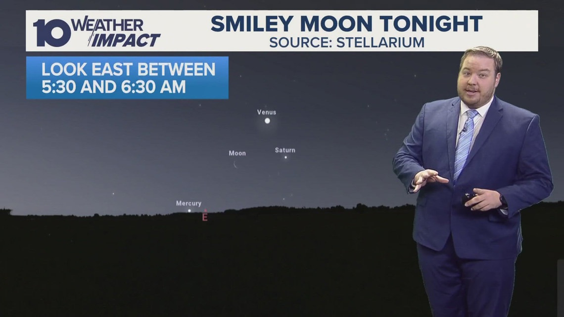 When to view 'smiley moon' in Ohio this week | 10tv.com