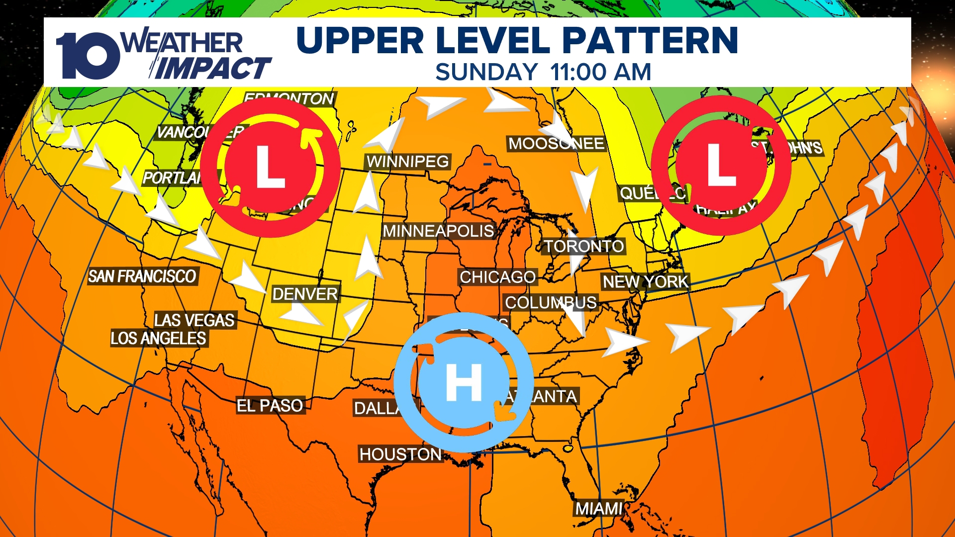 'Omega block' locks in hot, dry days for much of US | 10tv.com