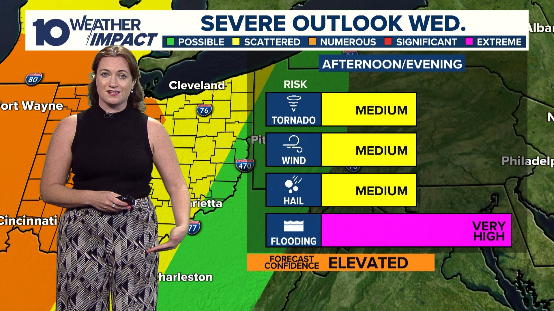 The 10 WEATHER IMPACT Show | March 31, 2025 | 10tv.com