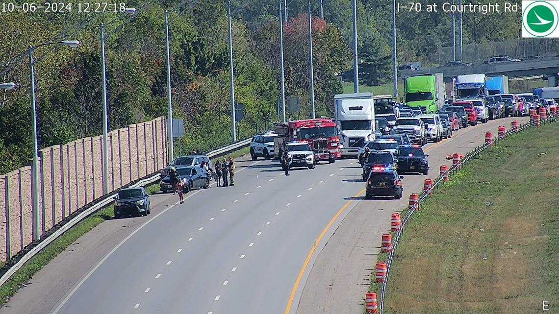 1 injured in shooting on I-70 in east Columbus | 10tv.com