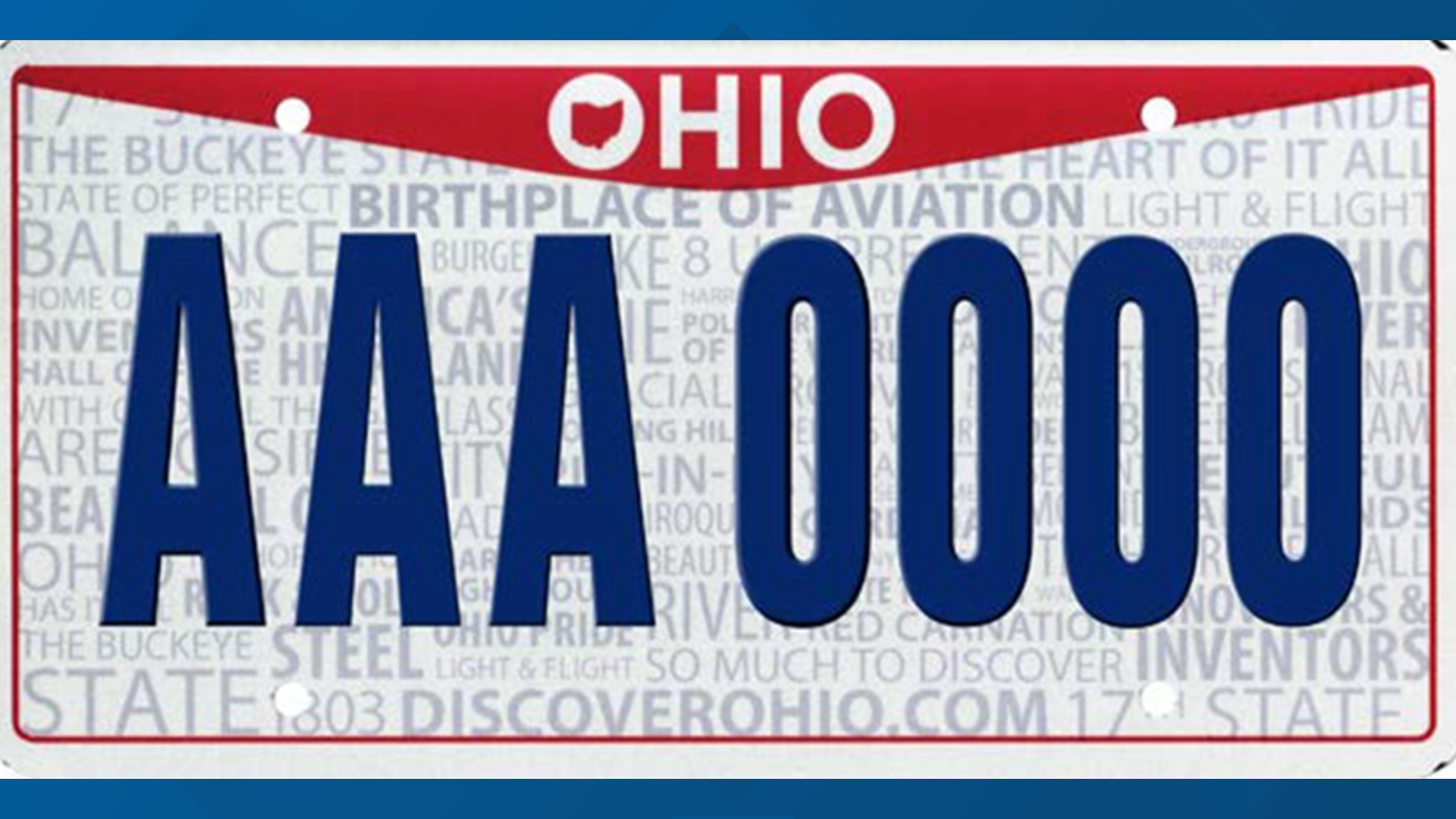 DeWine announces new Ohio license plate | 10tv.com