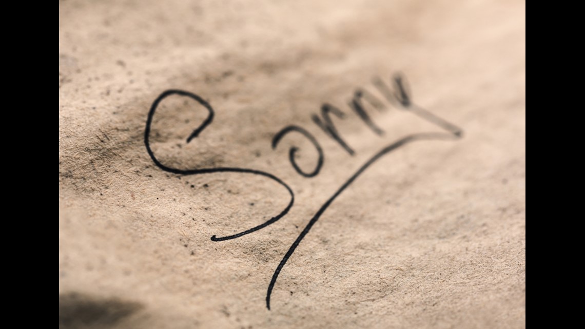 Sorry? 6 steps for a successful apology | 10tv.com