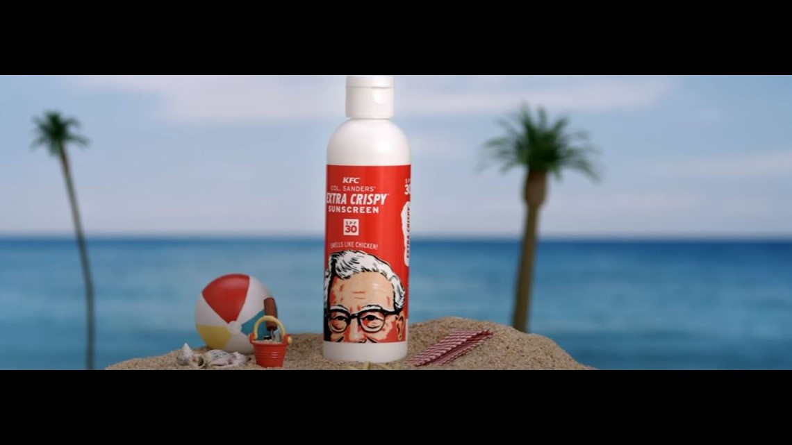Extra crispy: KFC gives away chicken scented sunscreen | 10tv.com