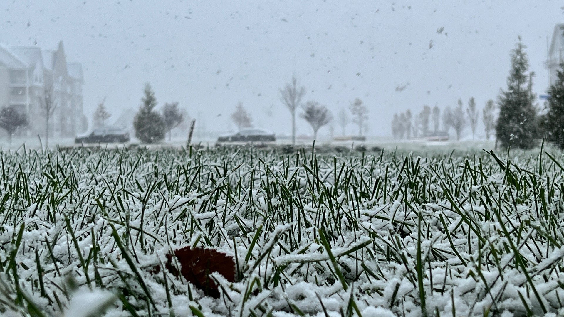 Central Ohio sees light, wet dusting of snow | 10tv.com