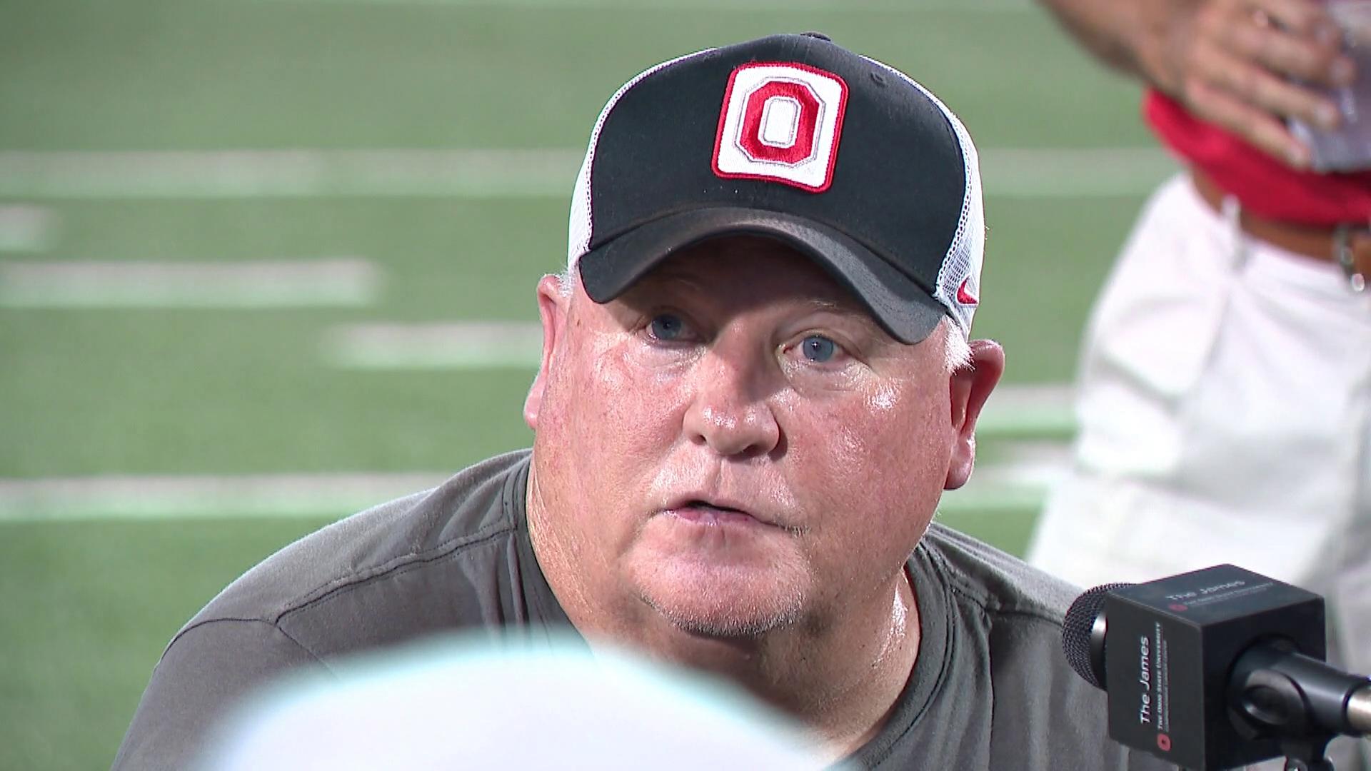 Ohio State offensive coordinator Chip Kelly discusses Will Howard ...