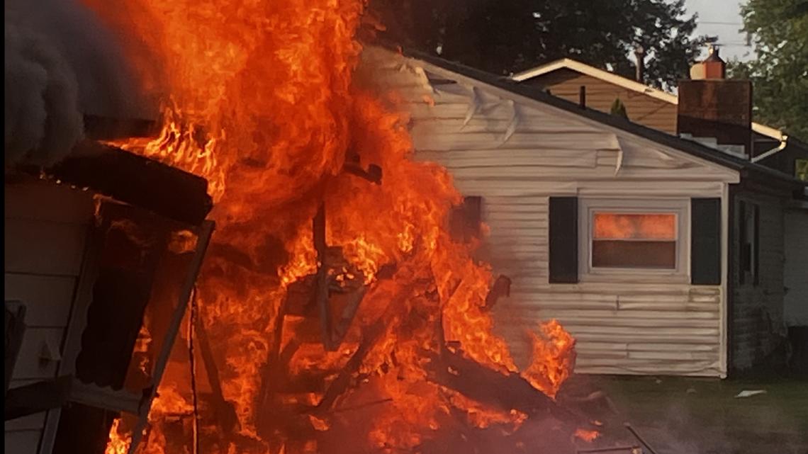 Chief: Propane cylinder inside garage possibly caused house fire ...