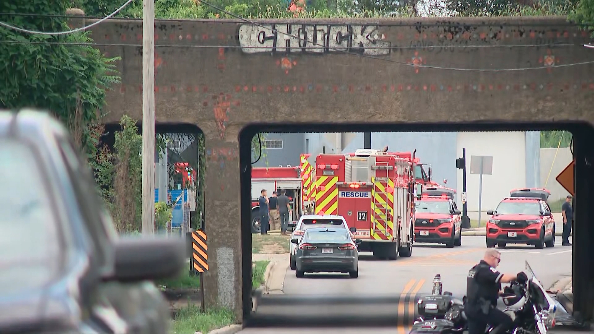 Yellow plume of smoke spotted in North Franklinton | 10tv.com