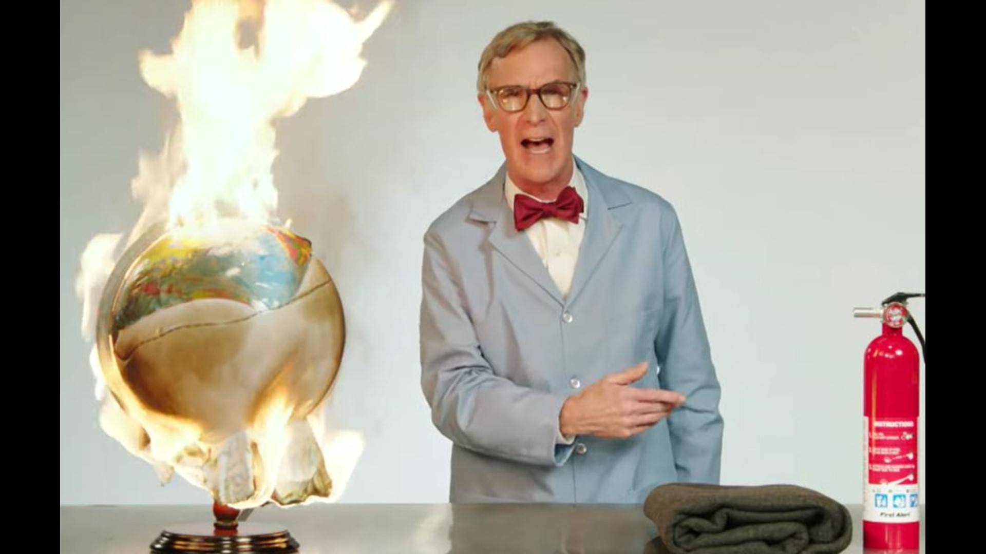 Bill Nye says it's time to grow up and realize the planet is on fire ...