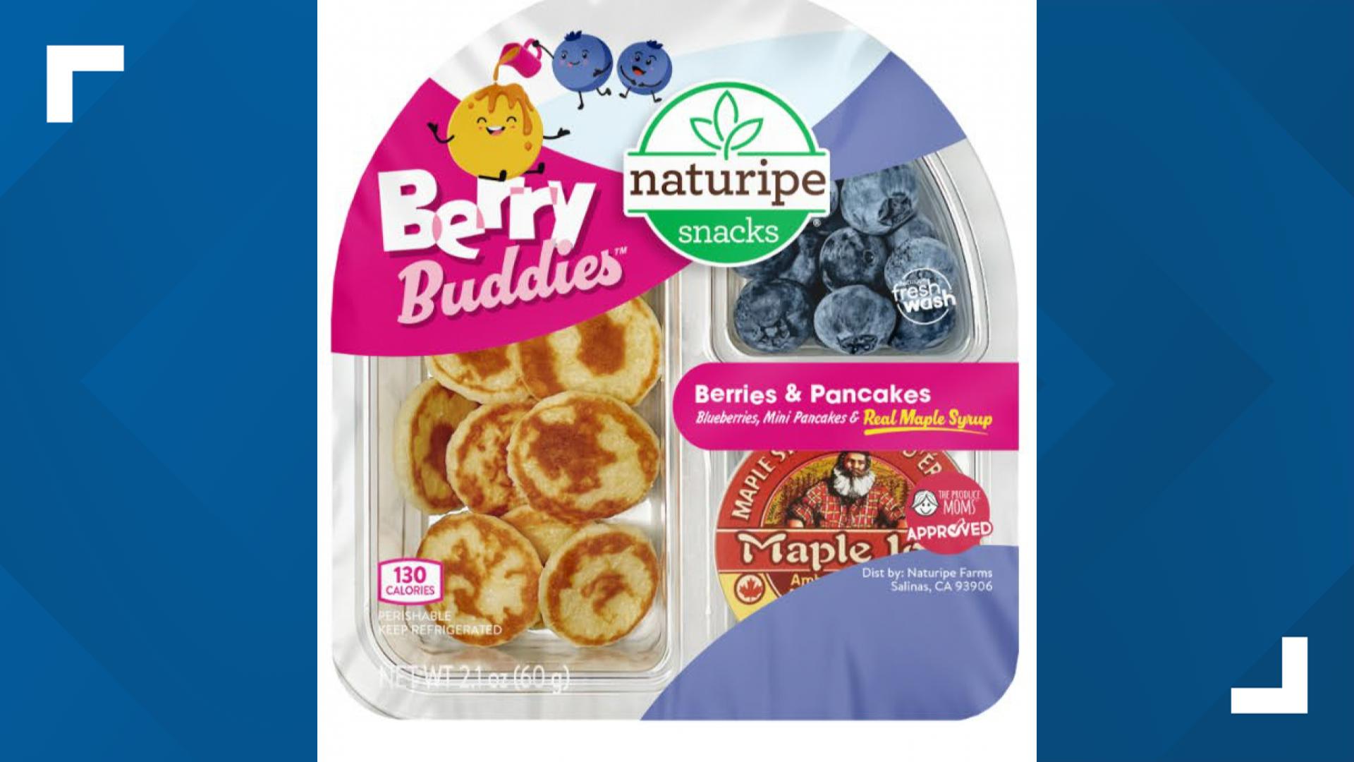 Naturipe recalls nearly 700 cases of Berry Buddies snack packs due to ...