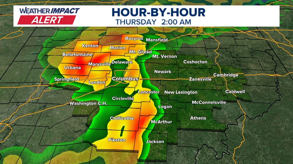 RADAR: Track the storms & storms moving through Ohio | Columbus, Ohio ...