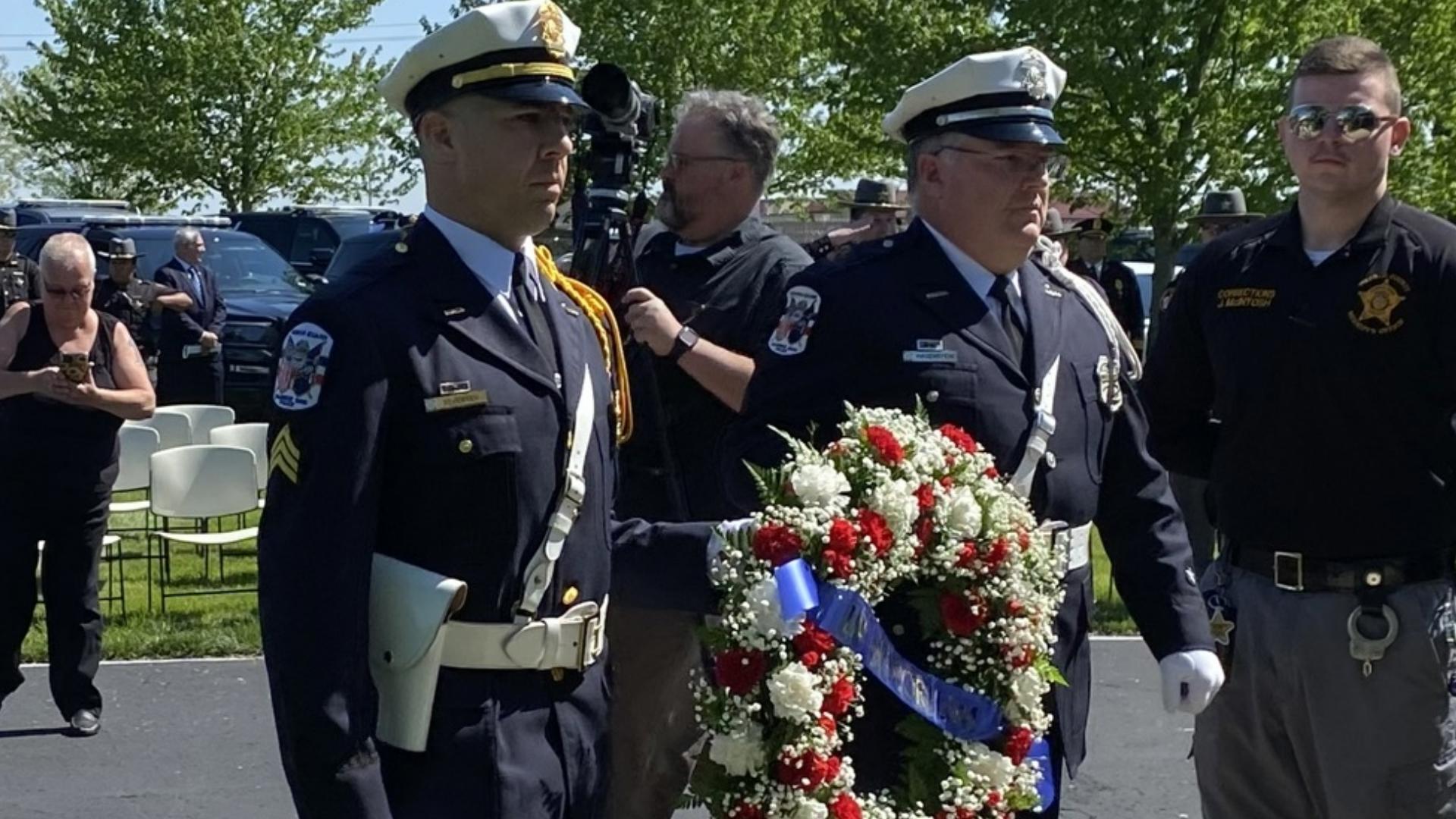 Officers honored in annual Ohio Peace Officers Memorial Ceremony | 10tv.com