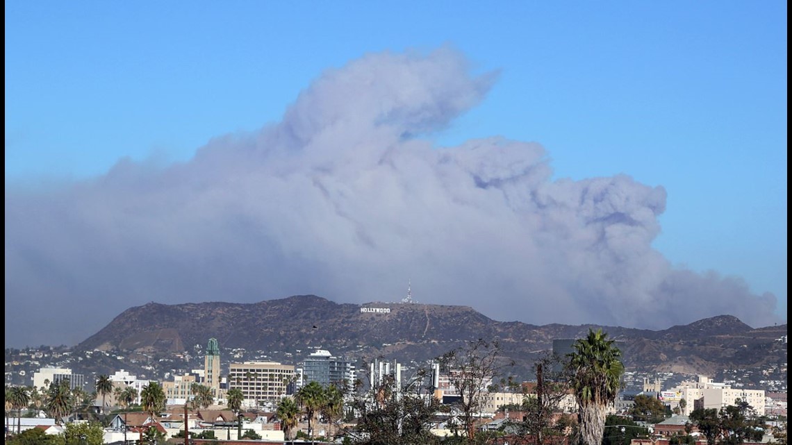 L.A. boosts patrols around Hollywood sign amid fire concerns | 10tv.com