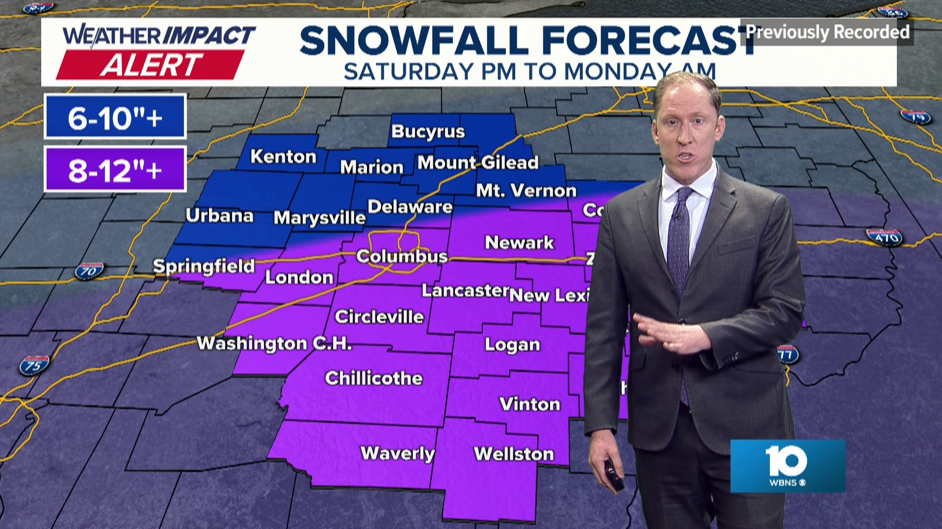 Winter storm: How much snow will Columbus get? | 10 WEATHER IMPACT Show ...