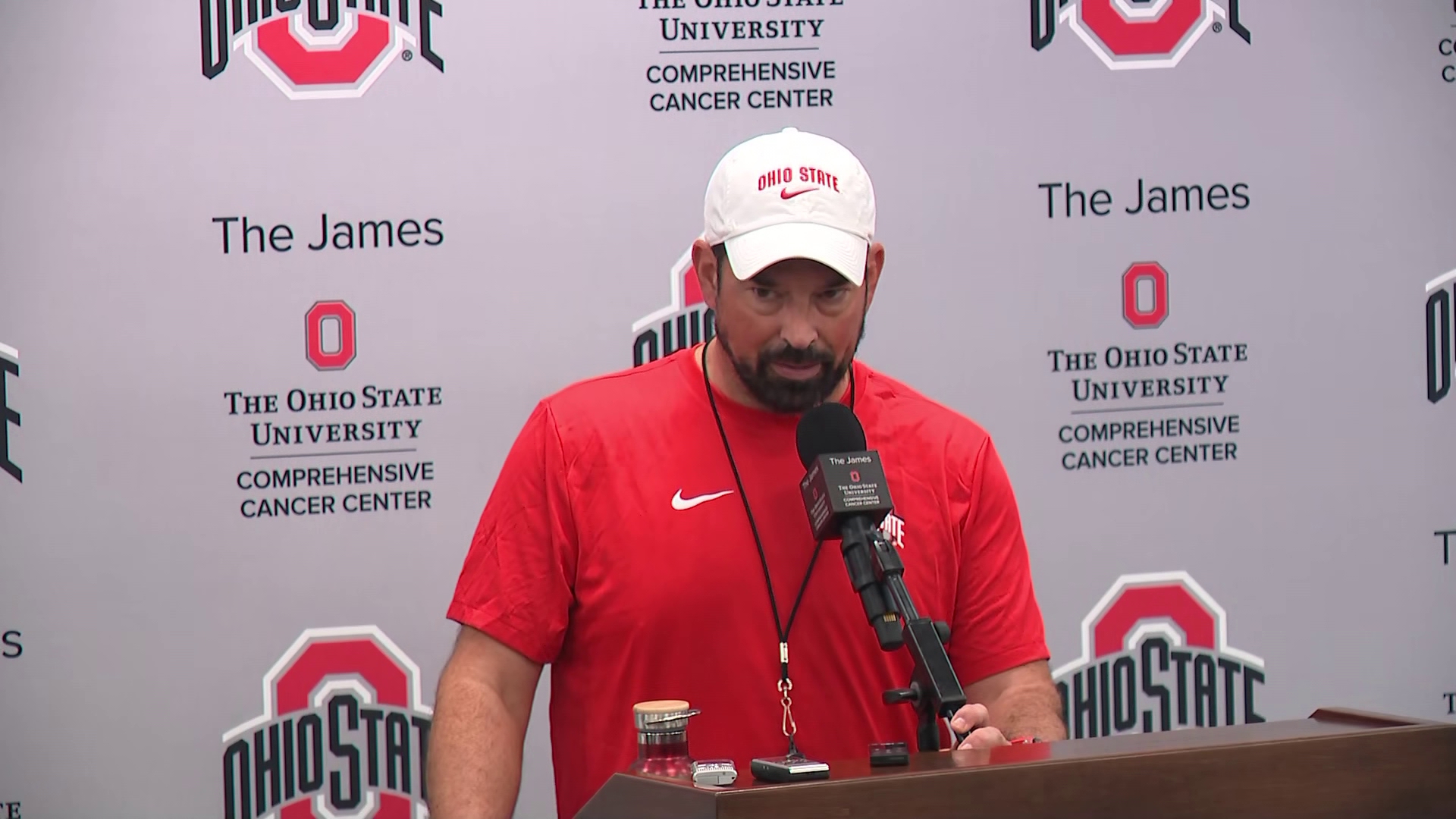 Ryan Day speaks after team's first practice of the season | 10tv.com