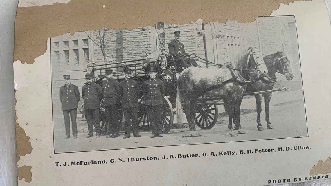 Marion Fire Department opens time capsule from 1905 | 10tv.com