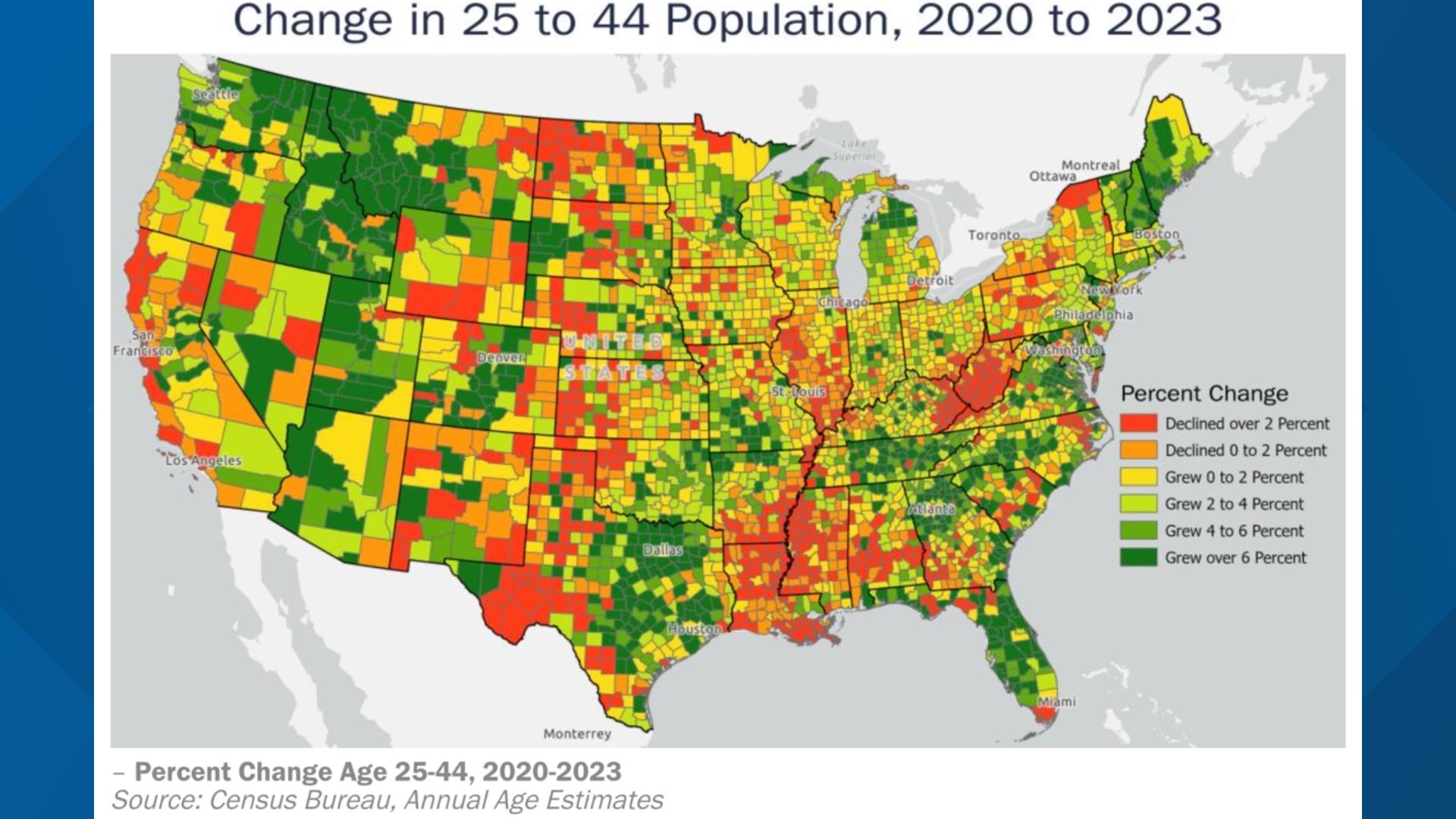 Ohio faces population decline by 2050 | 10tv.com