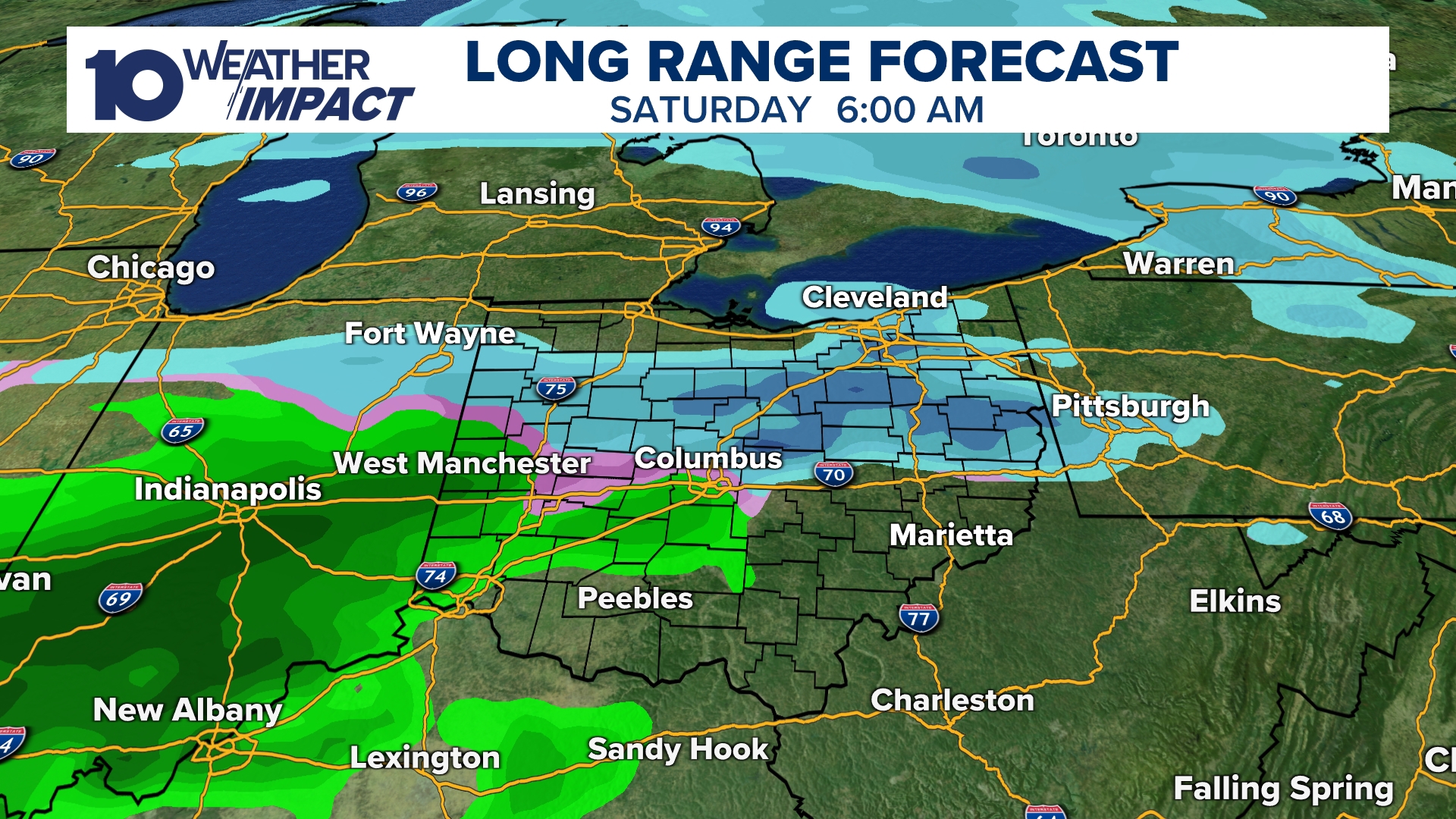 Columbus, Ohio weather forecast | Feb. 11, 2025 | 10tv.com
