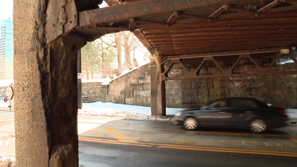 Is damage to 1 Franklinton railroad bridge a structural concern? | 10tv.com