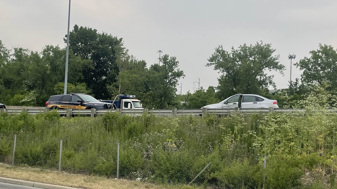 2 people in custody after stolen-vehicle crash on state Route 315 ...