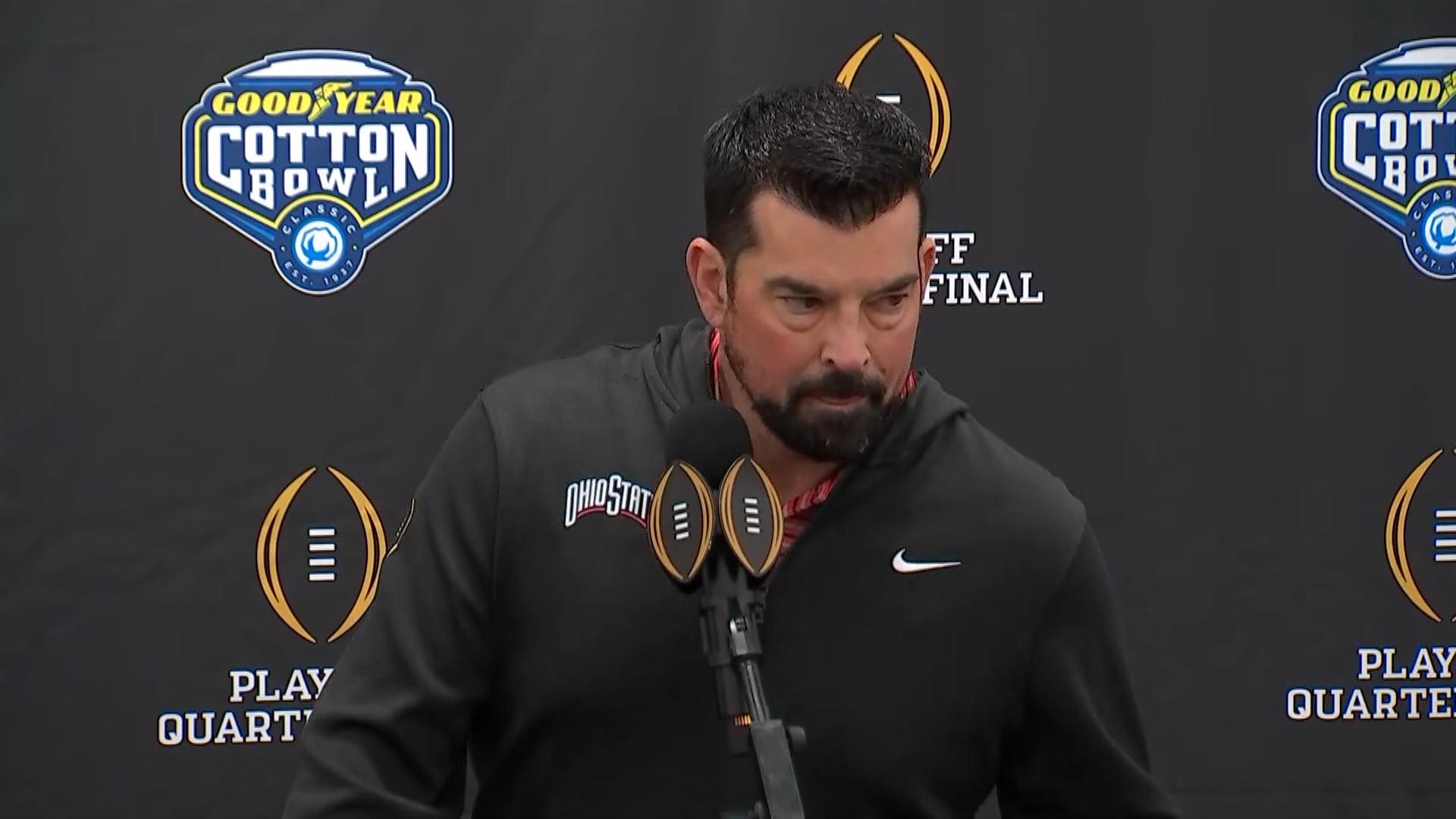 Ohio State football press conference: Players, coaches speak ahead of ...