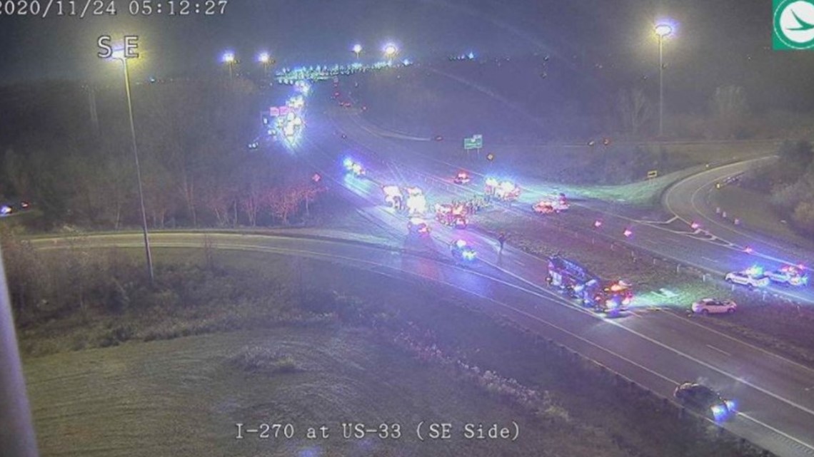 3 injured in wrong-way crash on U.S. 33 at I-270 in southeast Columbus ...