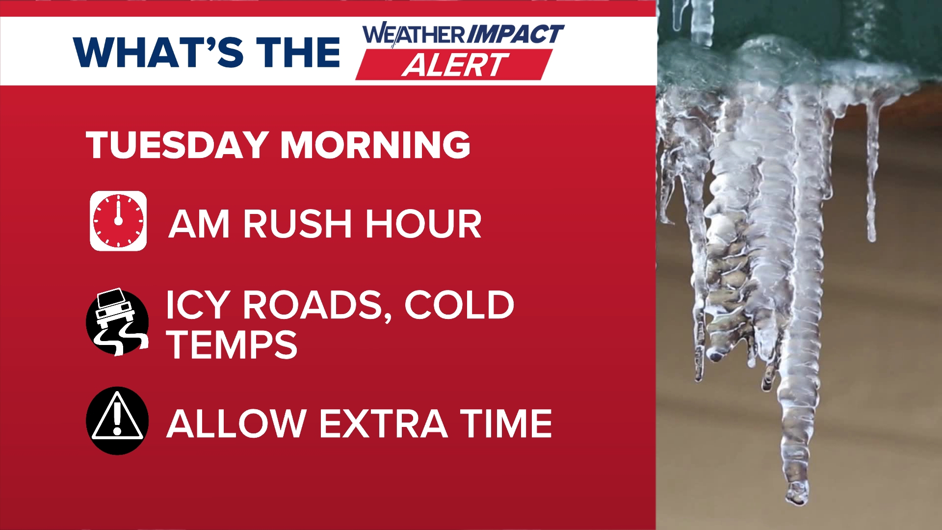 Lingering snow, ice, cold temps impacted Tuesday morning commute | 10tv.com