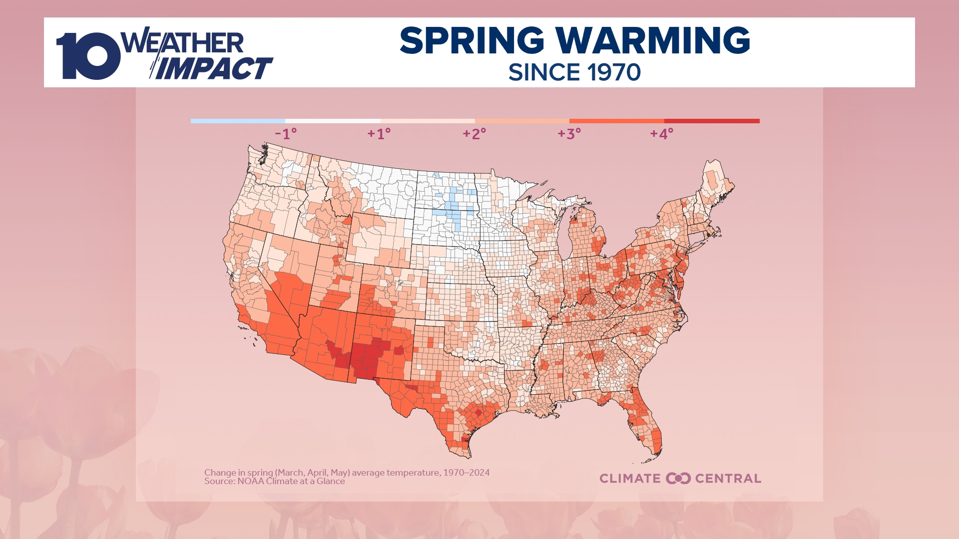 Warmer climate trends in central Ohio this spring | 10tv.com