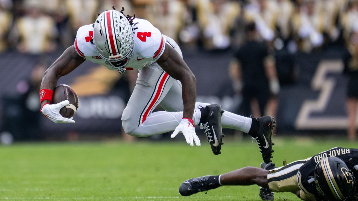 Top-ranked Ohio State faces Rutgers with uncertainty over star ...