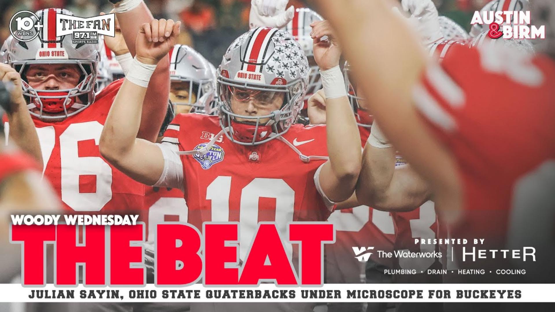 The Beat: Ohio State quarterback discussion as Julian Sayin leadership ...