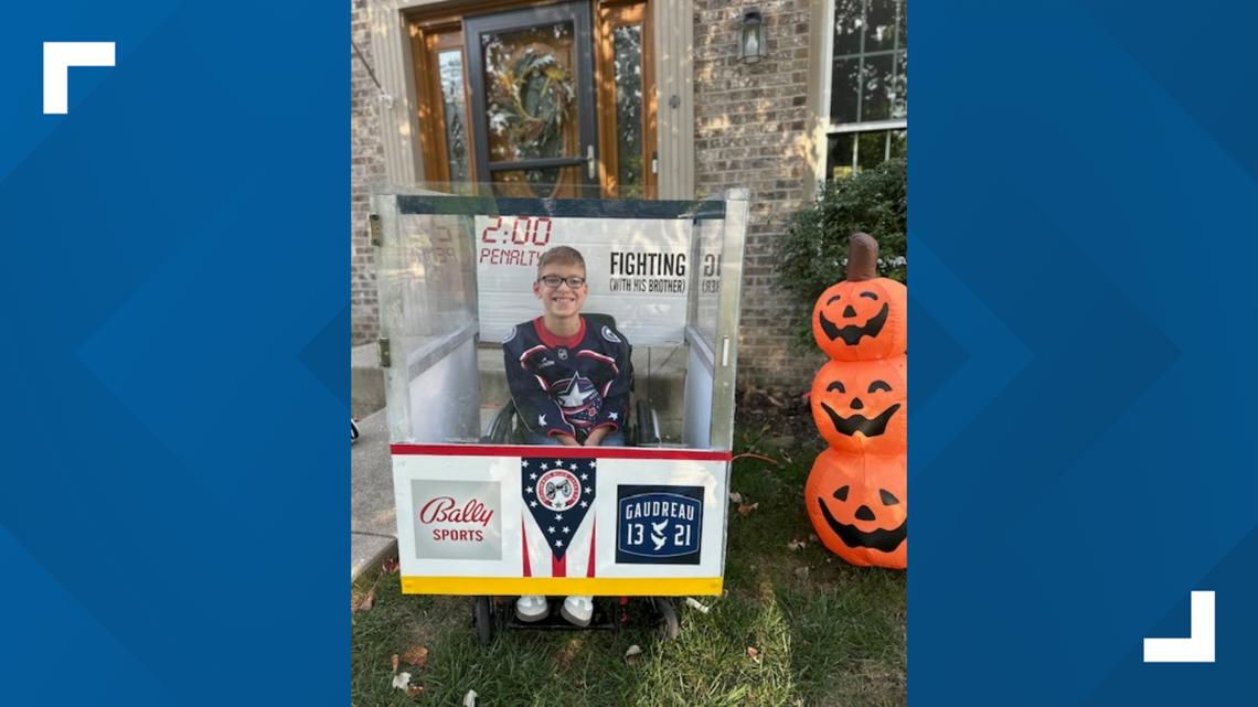 Blue Jackets fan honors Johnny Gaudreau with Halloween costume | 10tv.com