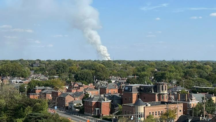 Columbus fire: Ohio EPA monitoring air quality | 10tv.com