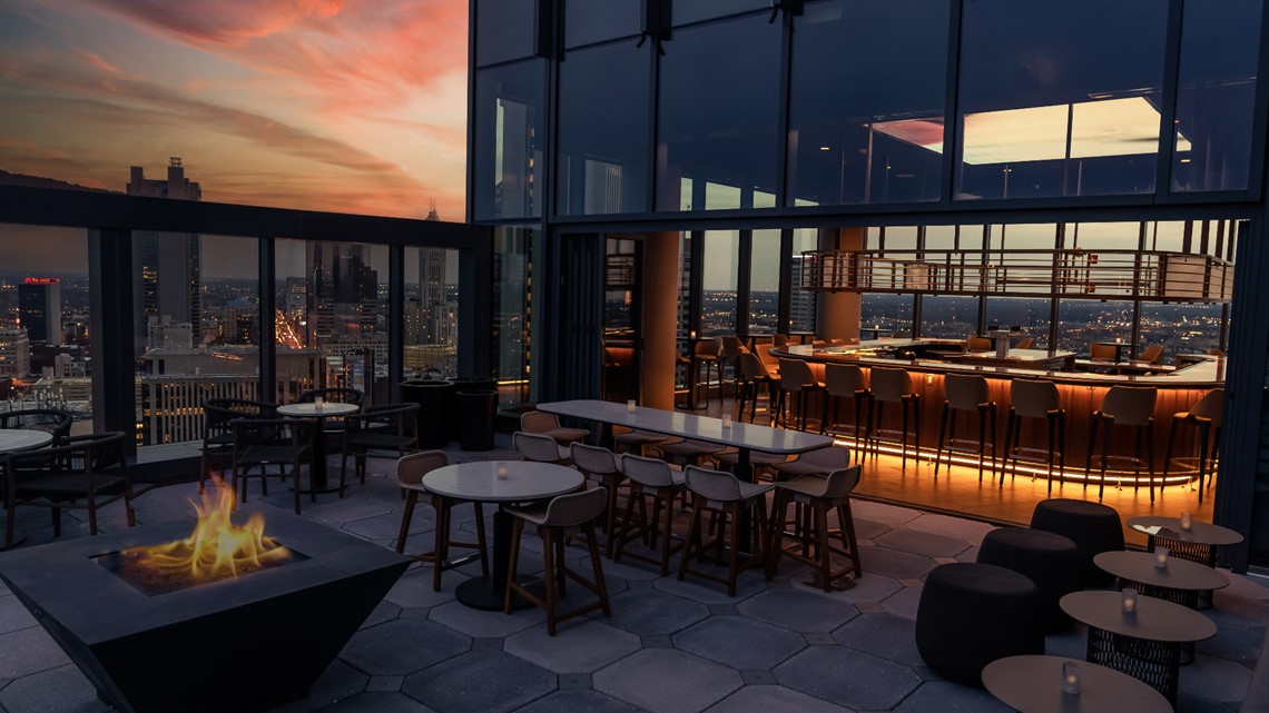 Tallest rooftop bar in Columbus now open at downtown Hilton hotel ...