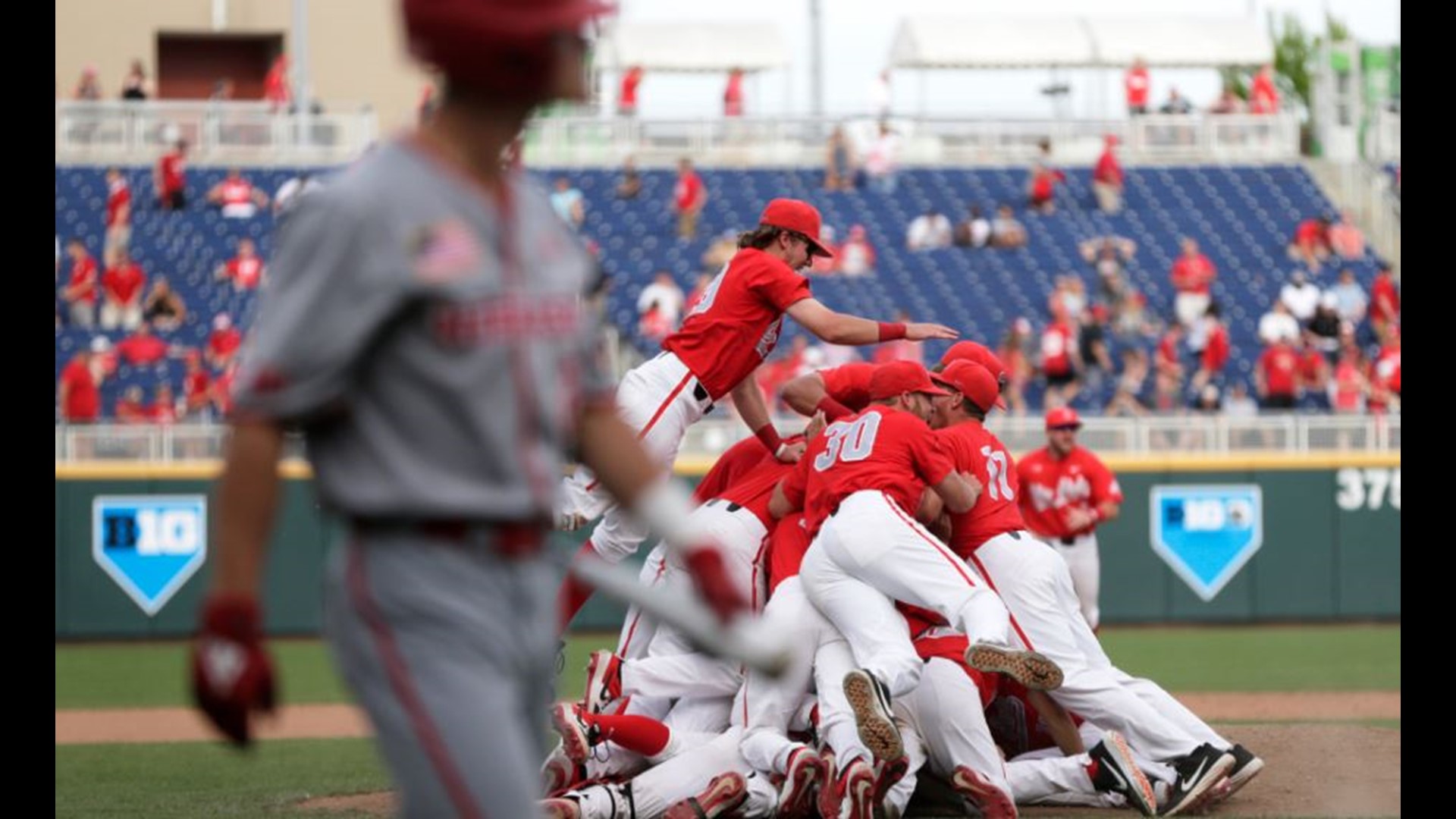Surging Buckeyes beat Nebraska 3-1 for Big Ten baseball championship ...