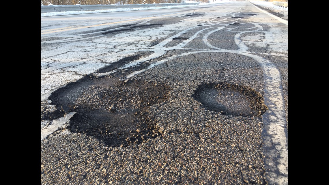 Drivers dodge potholes as ODOT works to repair them | 10tv.com