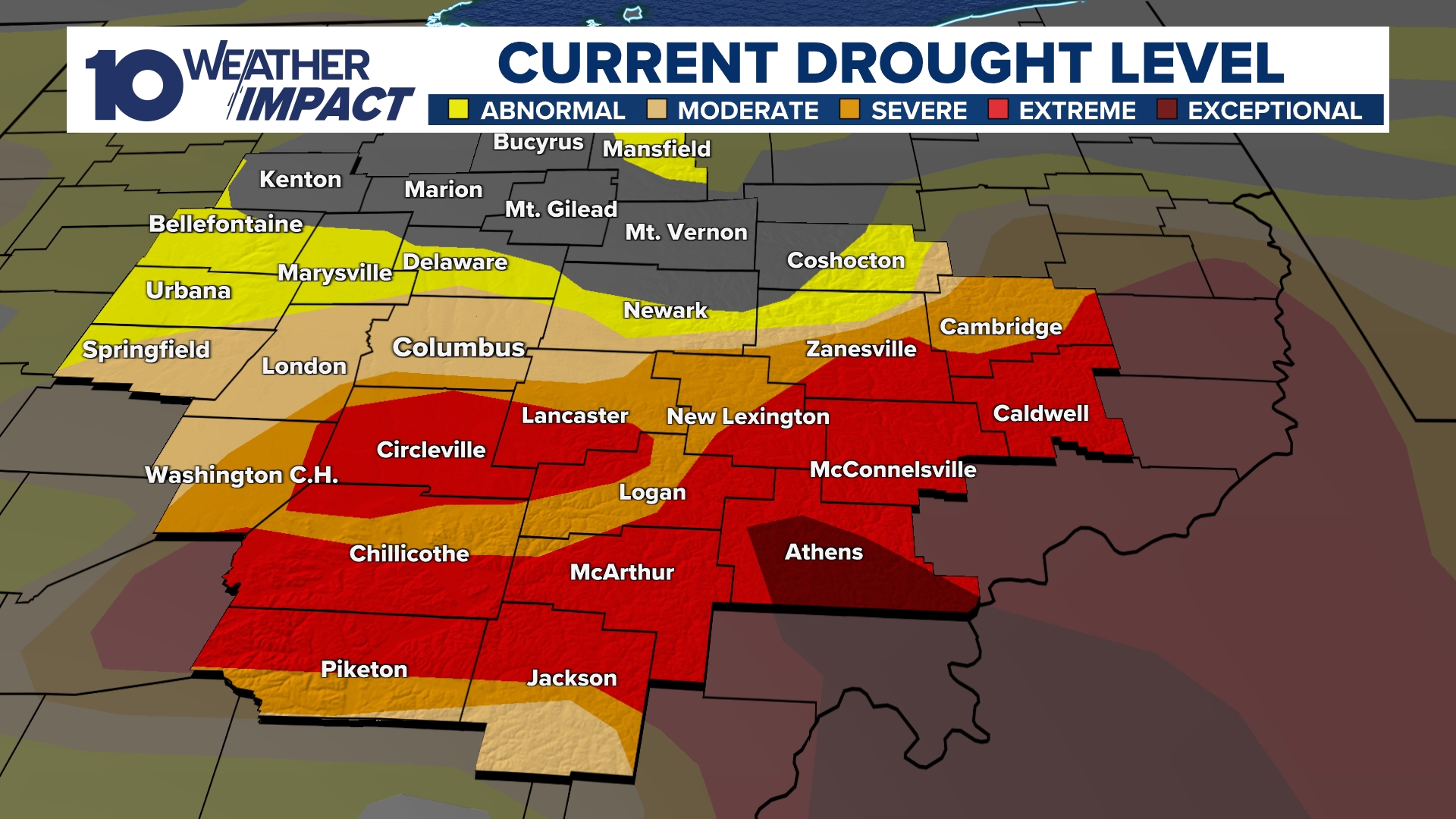 Ohio drought could make fall leaves brown | 10tv.com