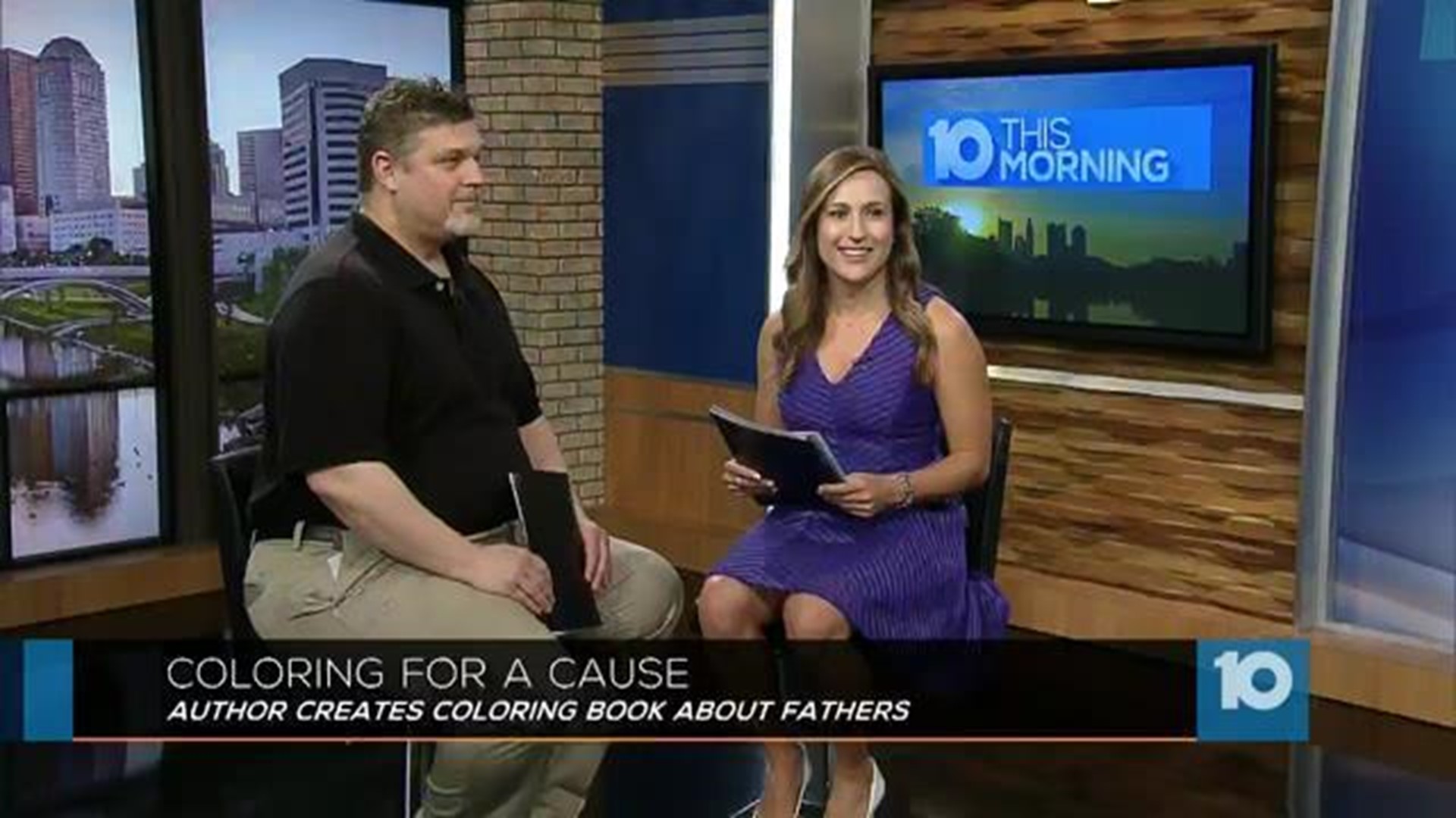 Coloring for a cause: Author creates coloring book about fathers | 10tv.com