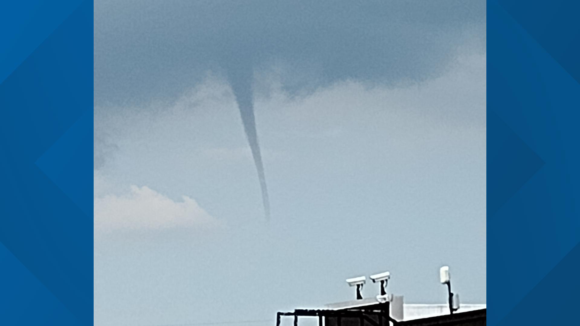 Landspout funnel cloud spotted in Marion, Ohio, sparks concern | 10tv.com