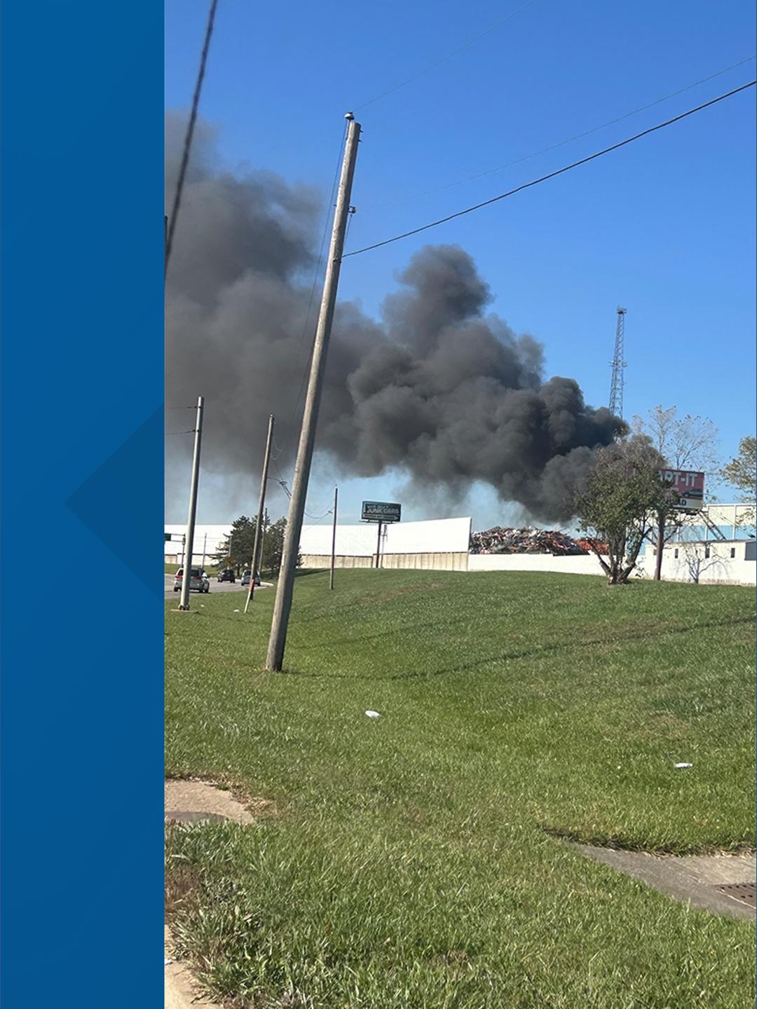 Crews contain fire at southeast Columbus scrapyard | 10tv.com