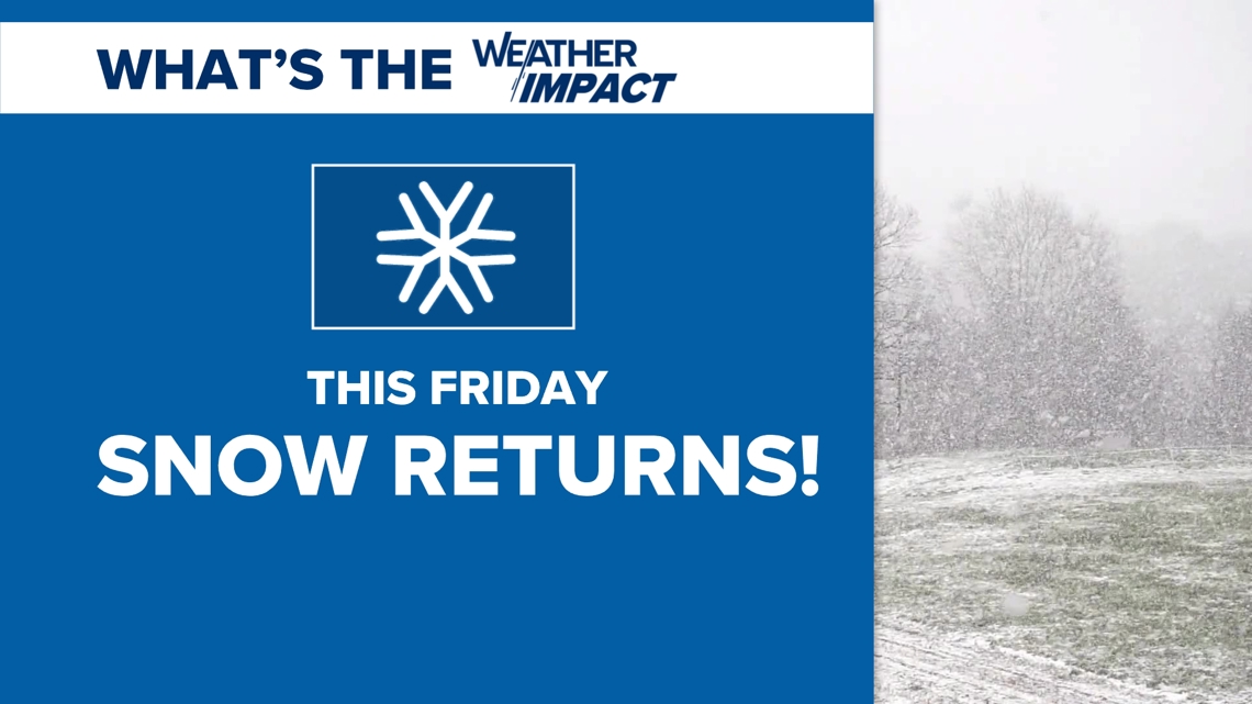 Snow in Ohio Friday: Timing, snowfall amount, impacts | 10tv.com