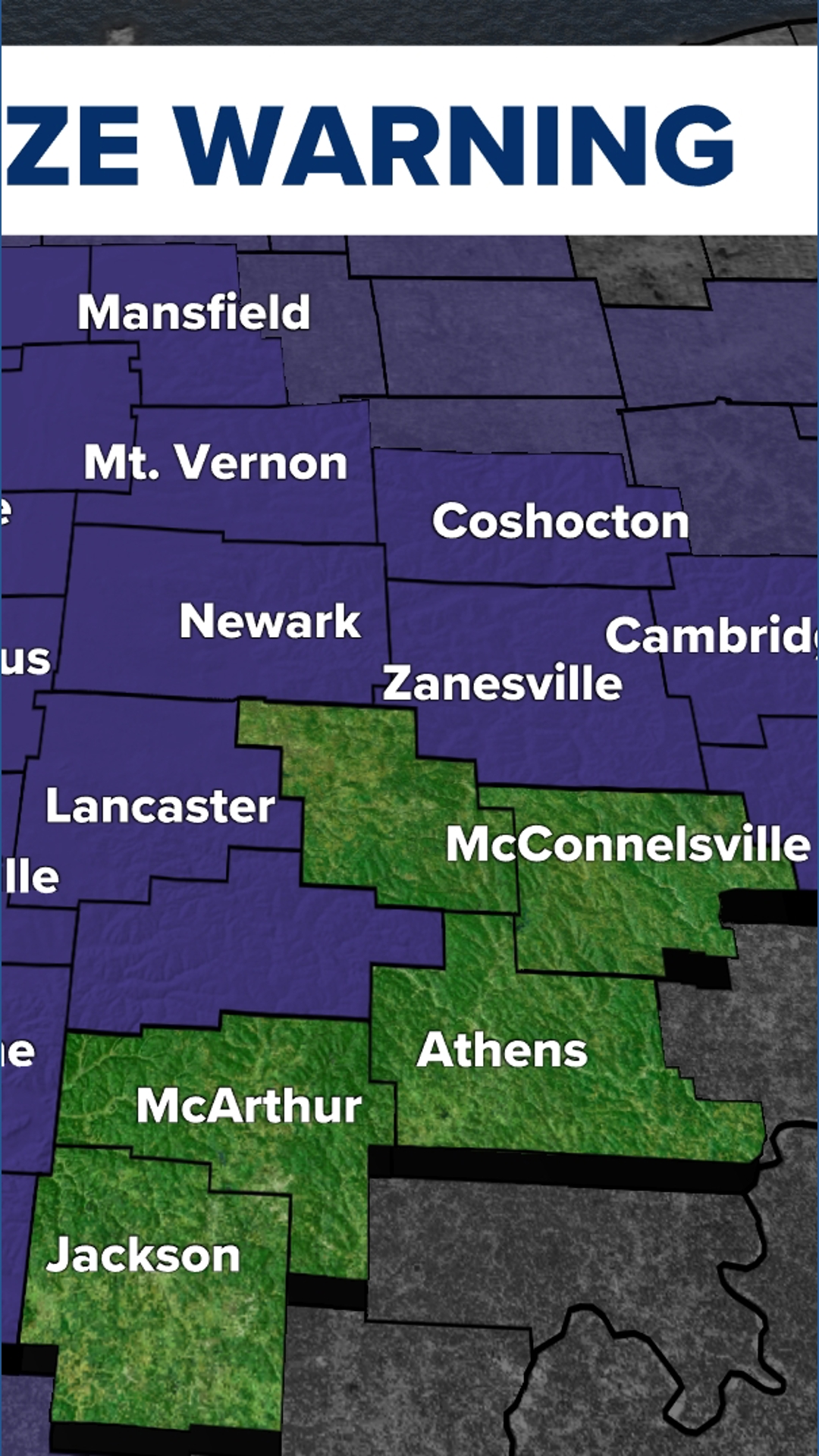 Freeze Warning issued for much of central Ohio | 10tv.com