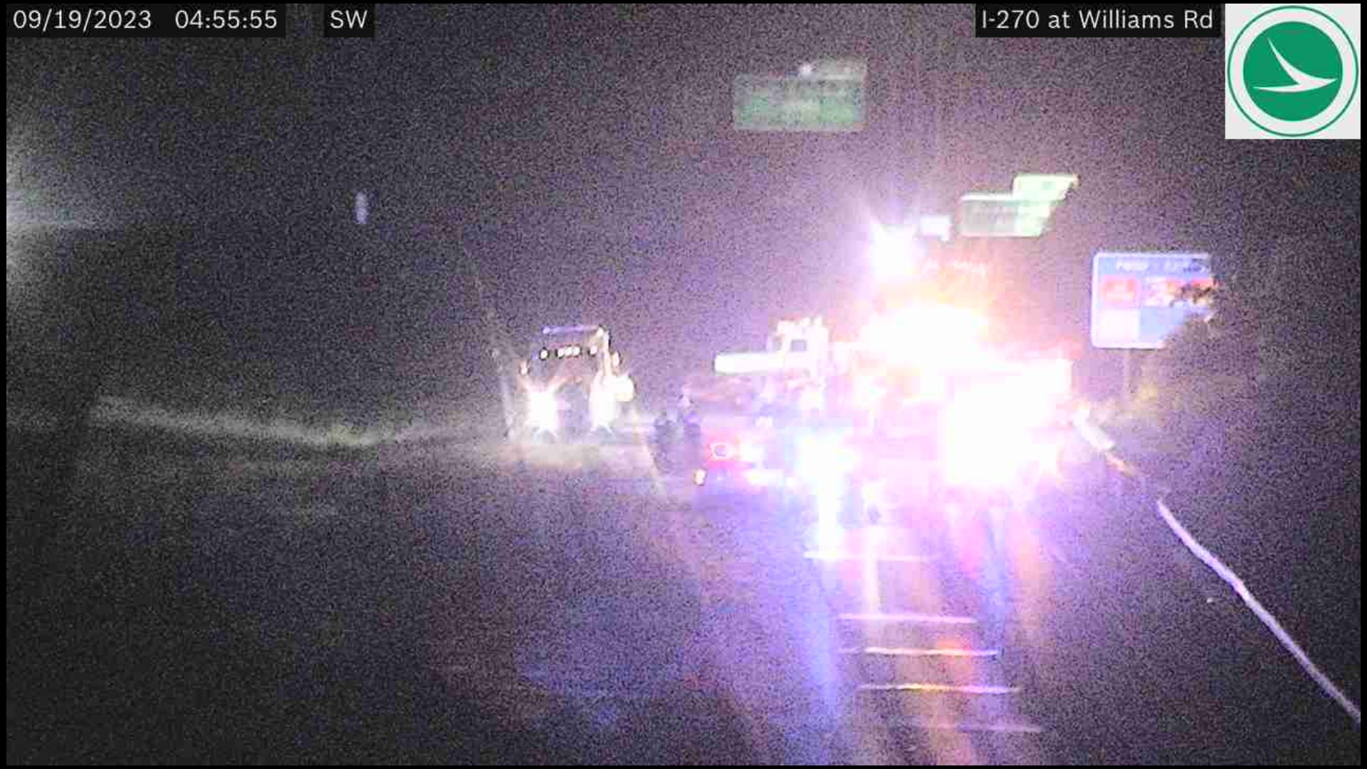 I-270 near Obetz reopens following semi crash, ruptured gas tank | 10tv.com