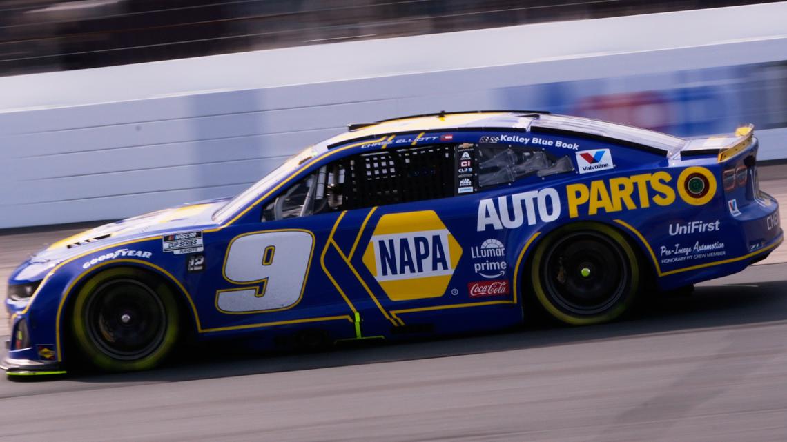 Chase Elliott wins Kansas NASCAR after final lap pass | rocketcitynow.com