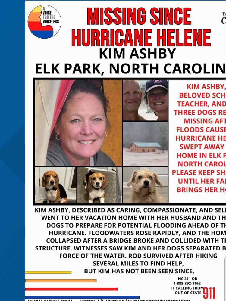 Daughter honors missing mom 1 year after Helene flooding | 10tv.com