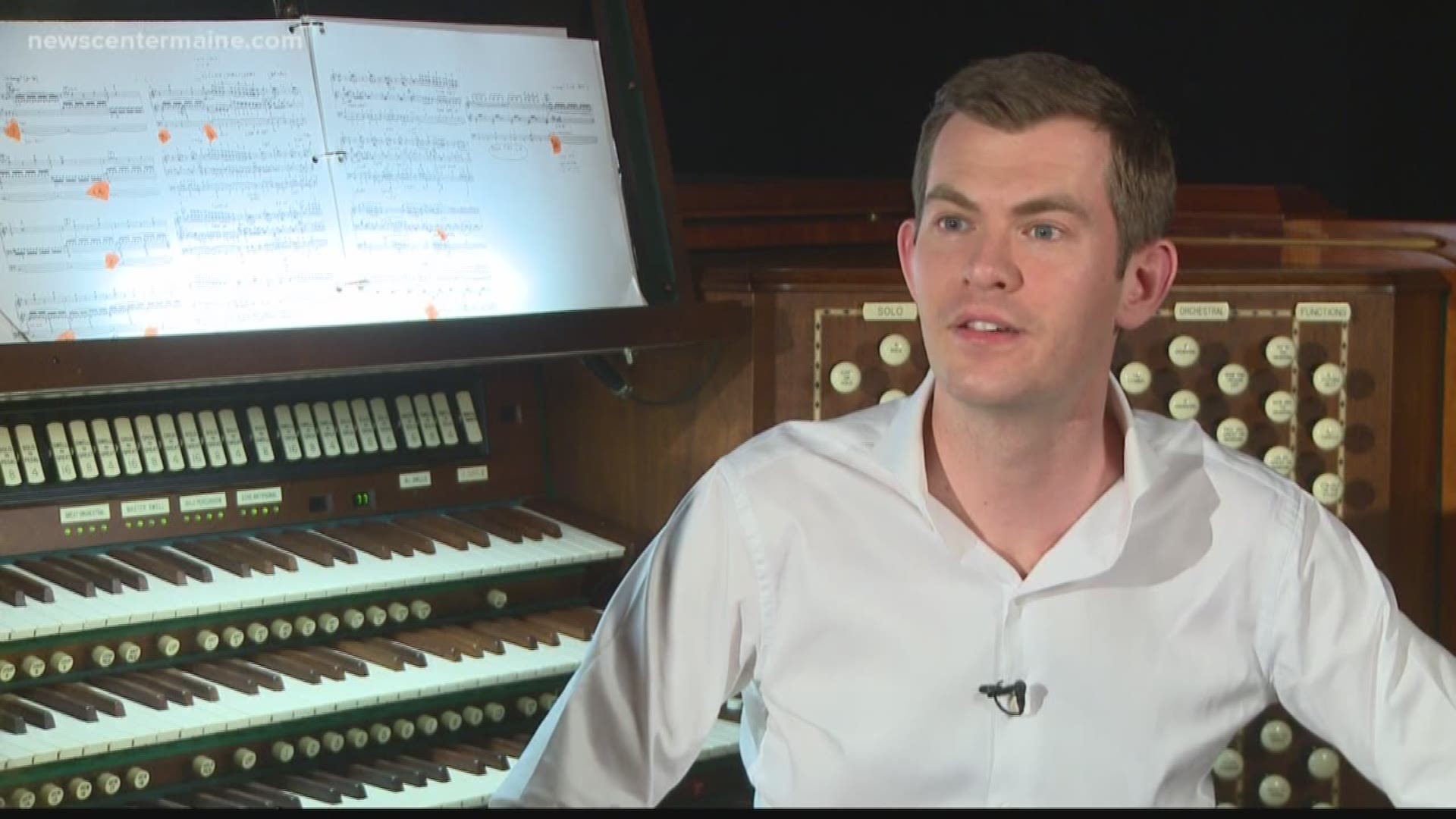 Portland's new municipal organist comes with pink socks and a British ...