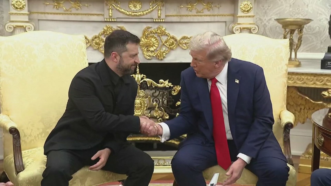 Zelenskyy, Trump express hope for trilateral talks with Putin to bring ...