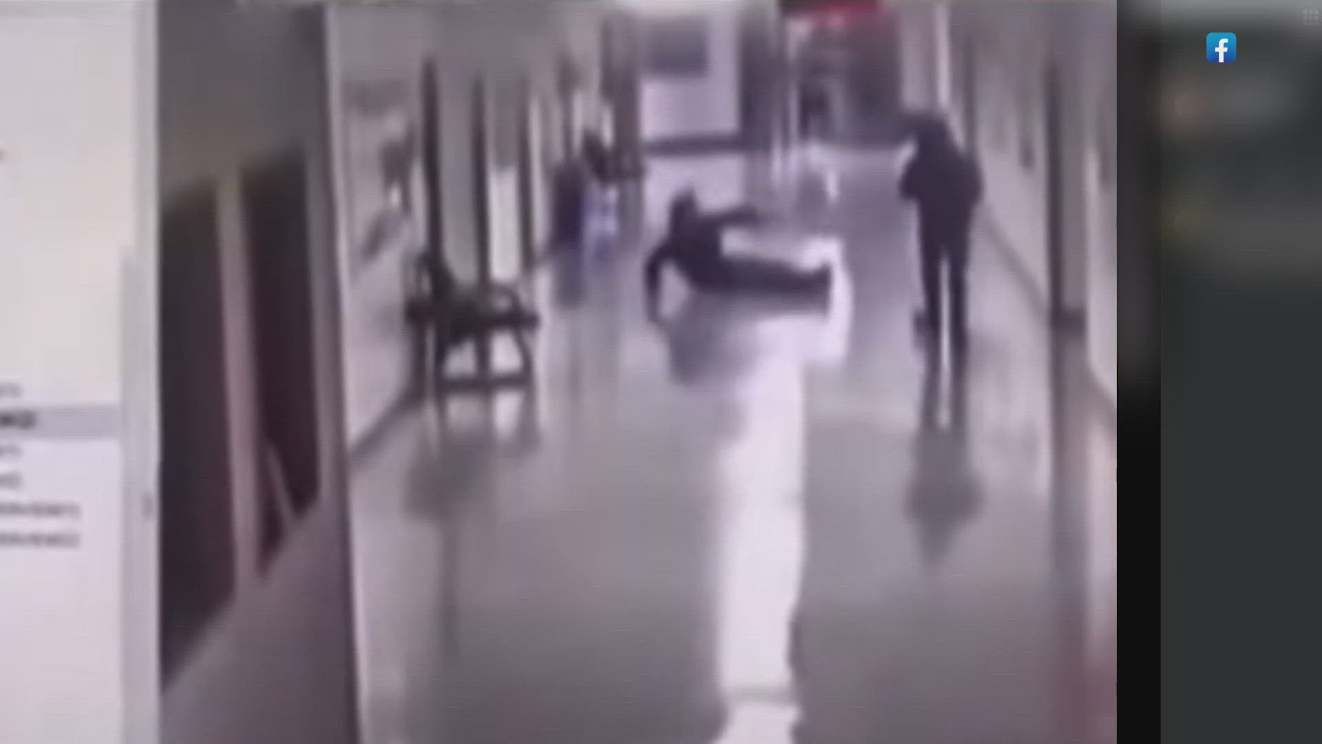 Security footage shows moments leading up to Dallas school shooting ...