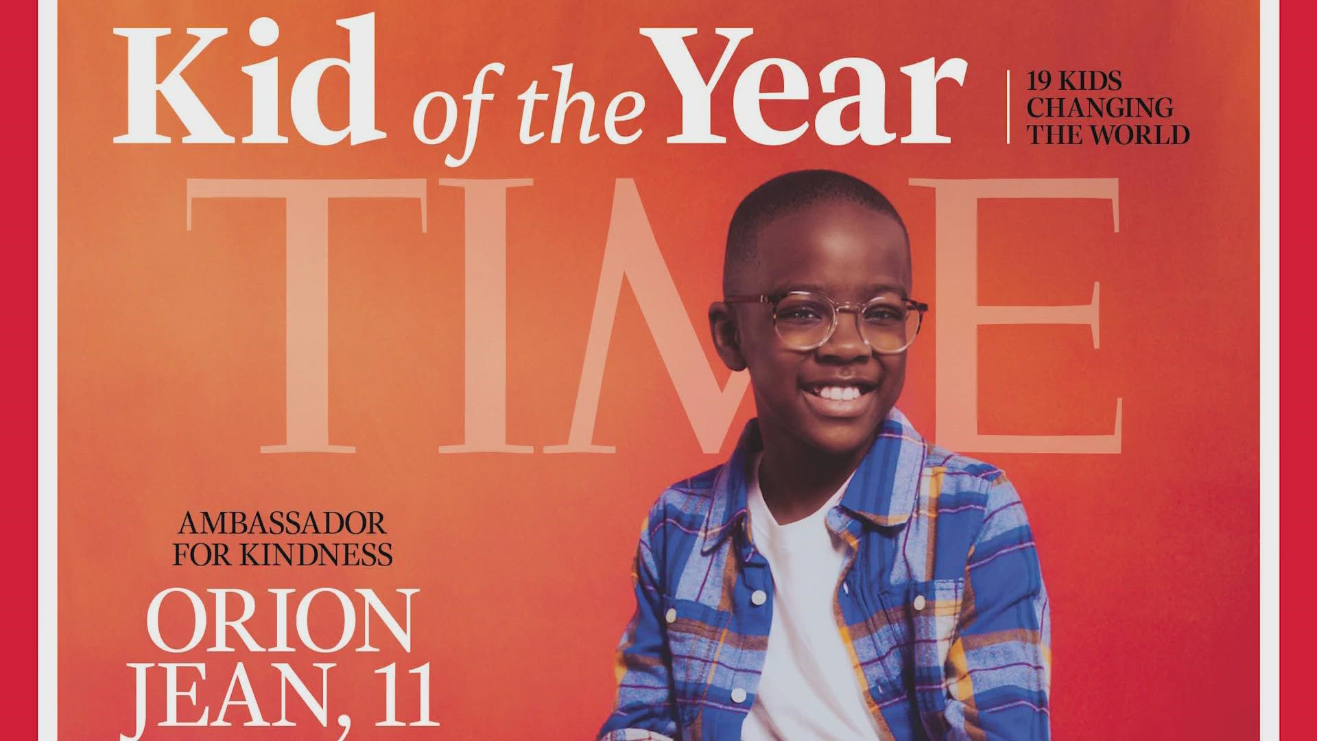 TIME Kid of the Year: Orion Jean, who raised 100K meals | wthr.com