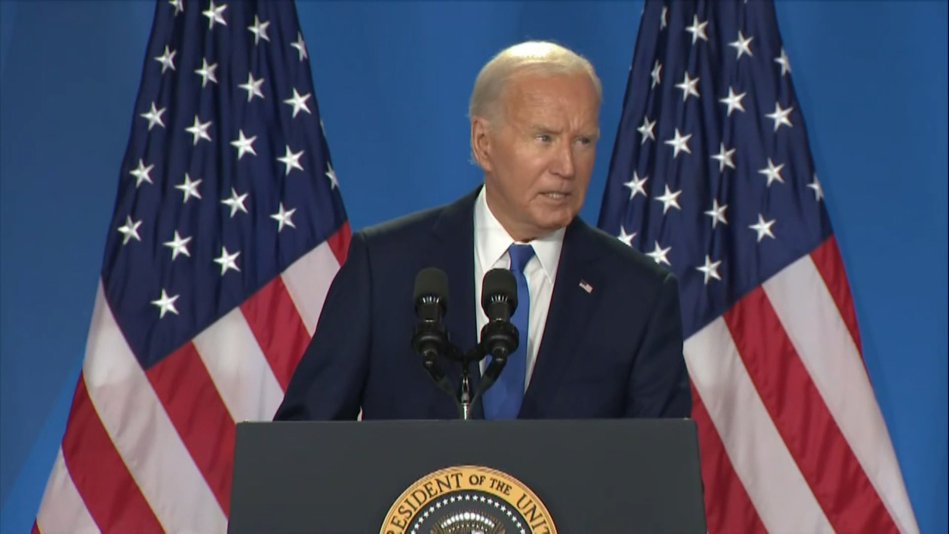 Biden: "VP Harris is qualified to be president, that's why I picked her ...
